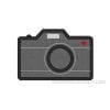 Camera Monogram Circle Applique - Designs by Little Bee