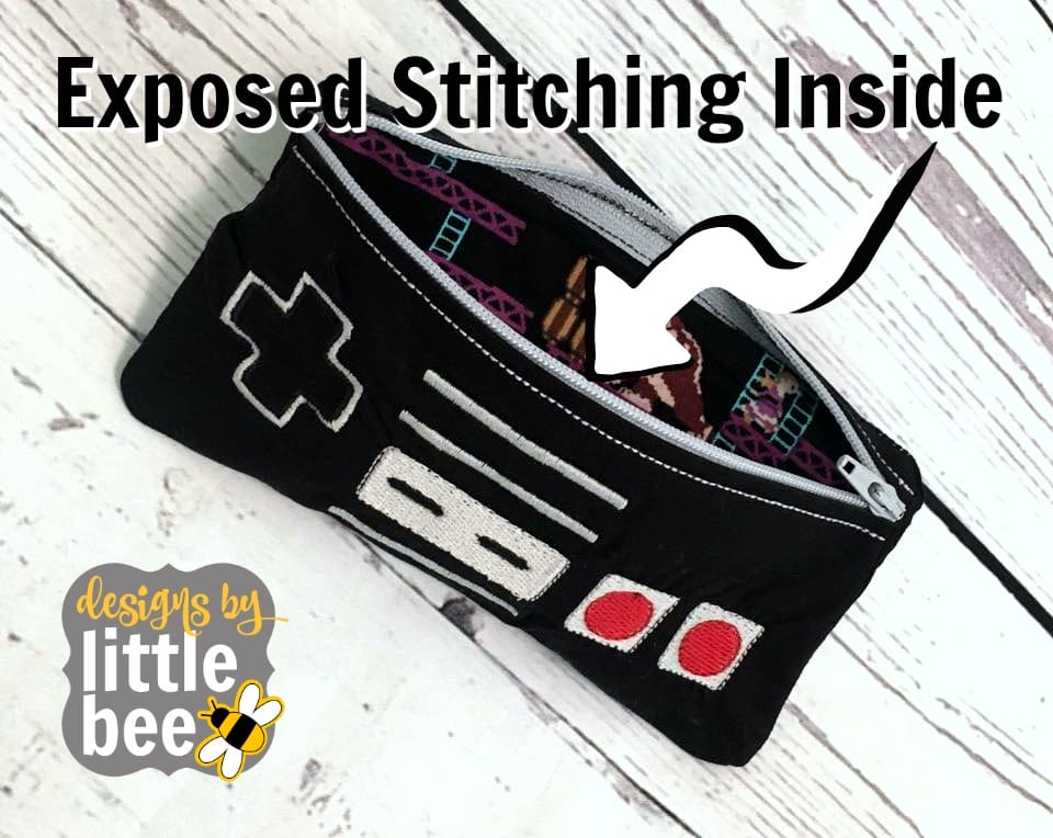 Game Controller ITH Zipper Bag 06 16 2017 - Designs by Little Bee