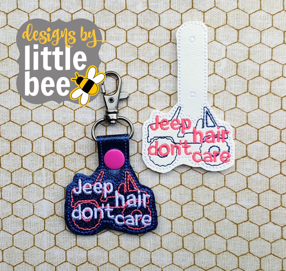 Key Fobs / Snap Tabs - Designs by Little Bee