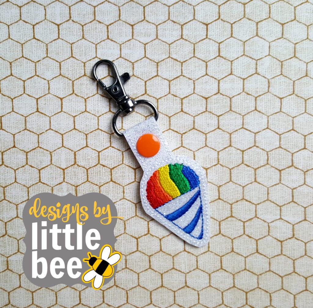 Snow Cone Snap Tab - Designs by Little Bee