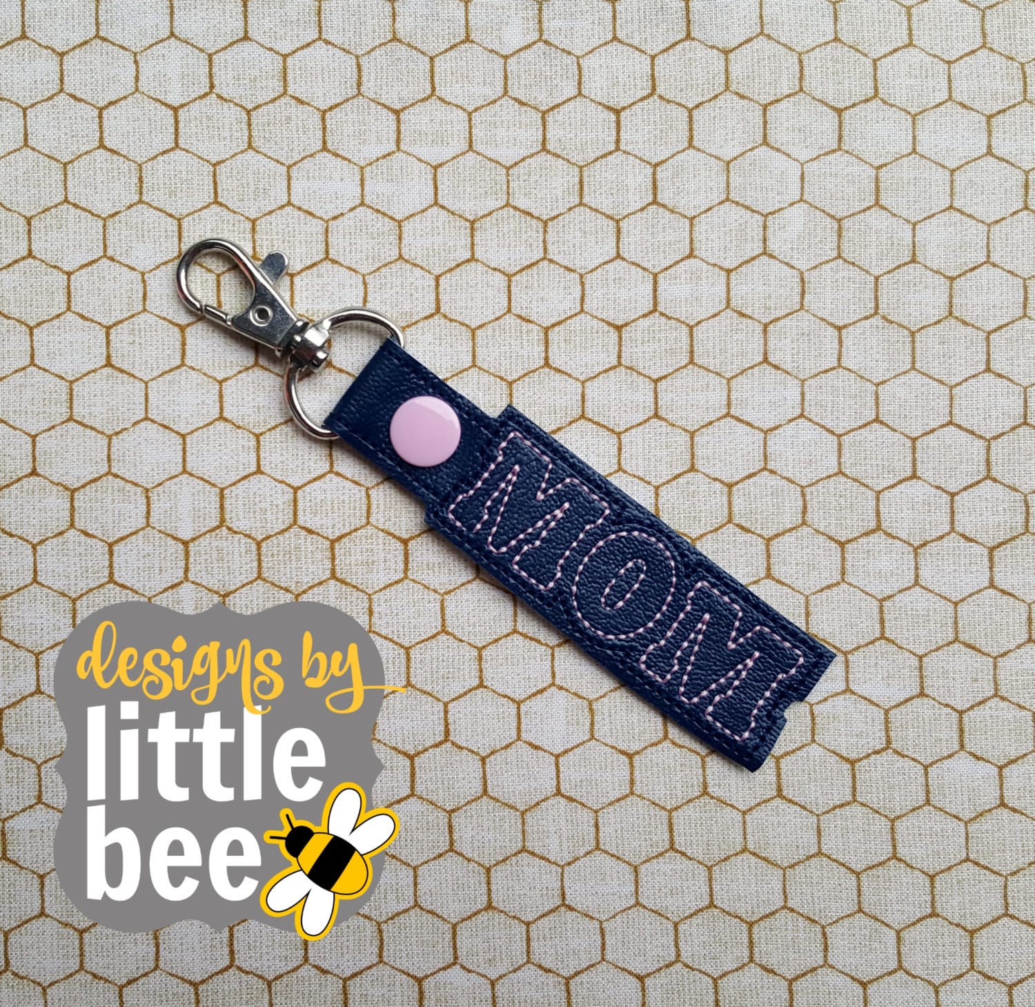 Mom Snap Tab - Designs by Little Bee