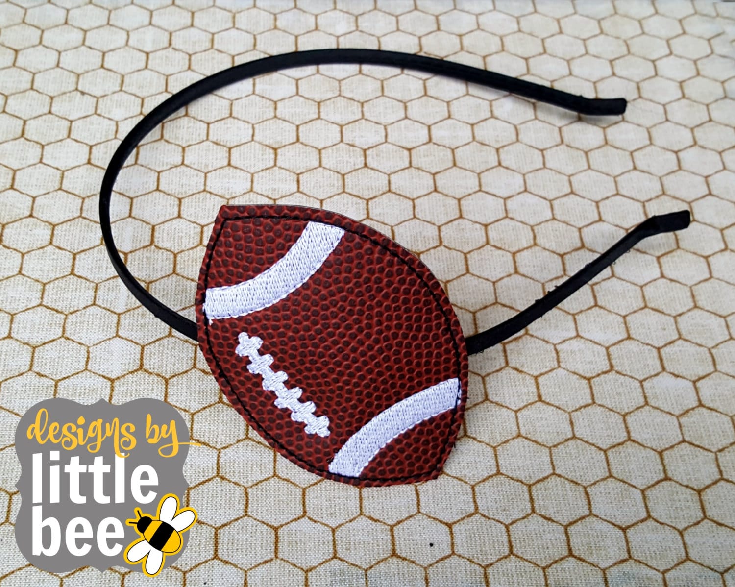 Football Headband Accessory - Designs by Little Bee