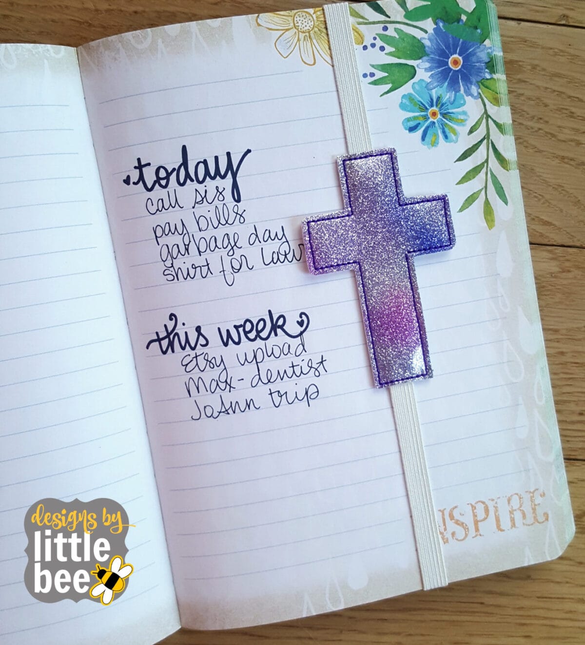 Donut Book Band, Planner Band, Bookmark - Designs by Little Bee