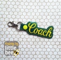 Coach Cursive Name Snap Tab 05 19 2017 - Designs by Little Bee