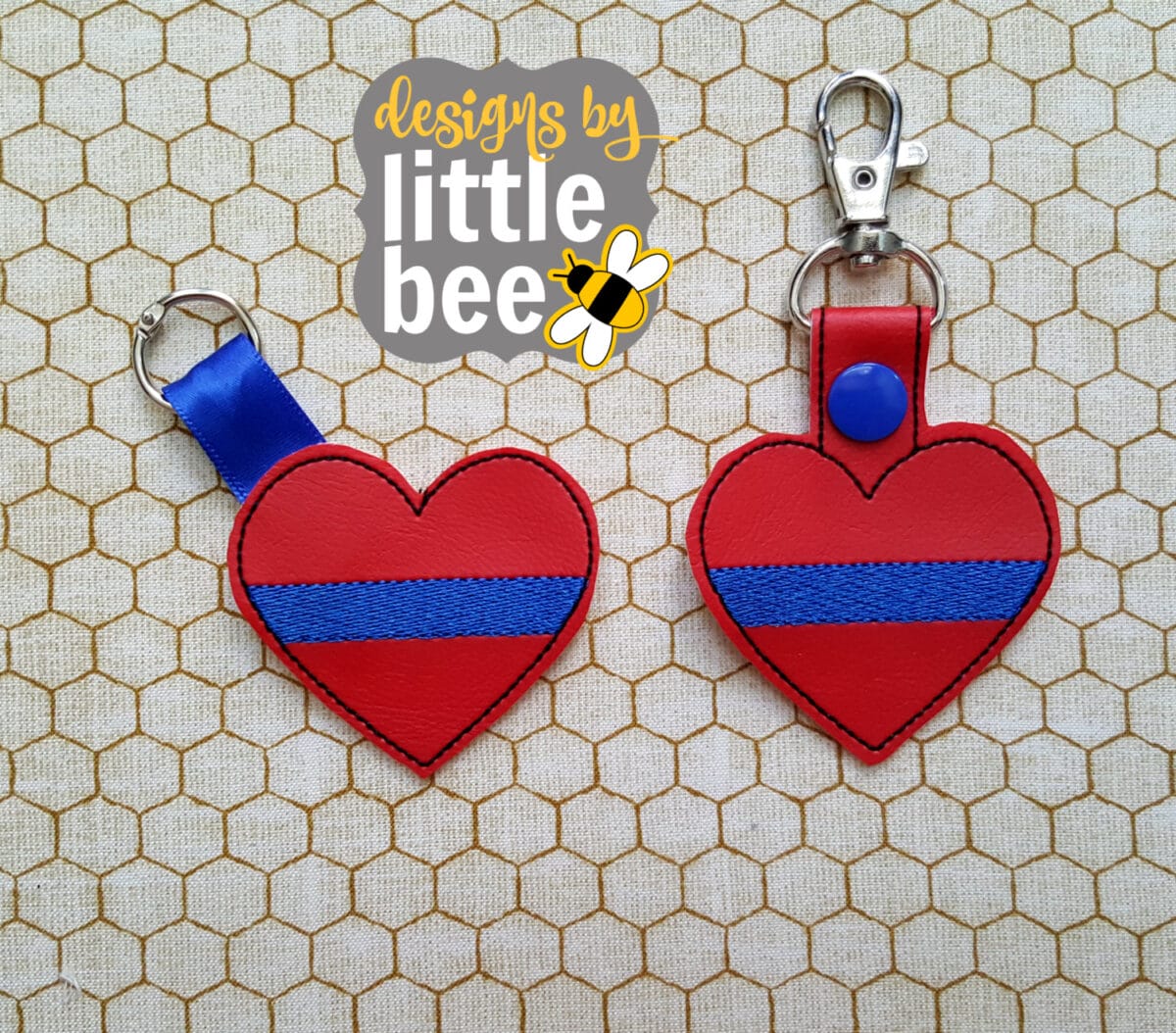 Key Fobs / Snap Tabs - Designs by Little Bee