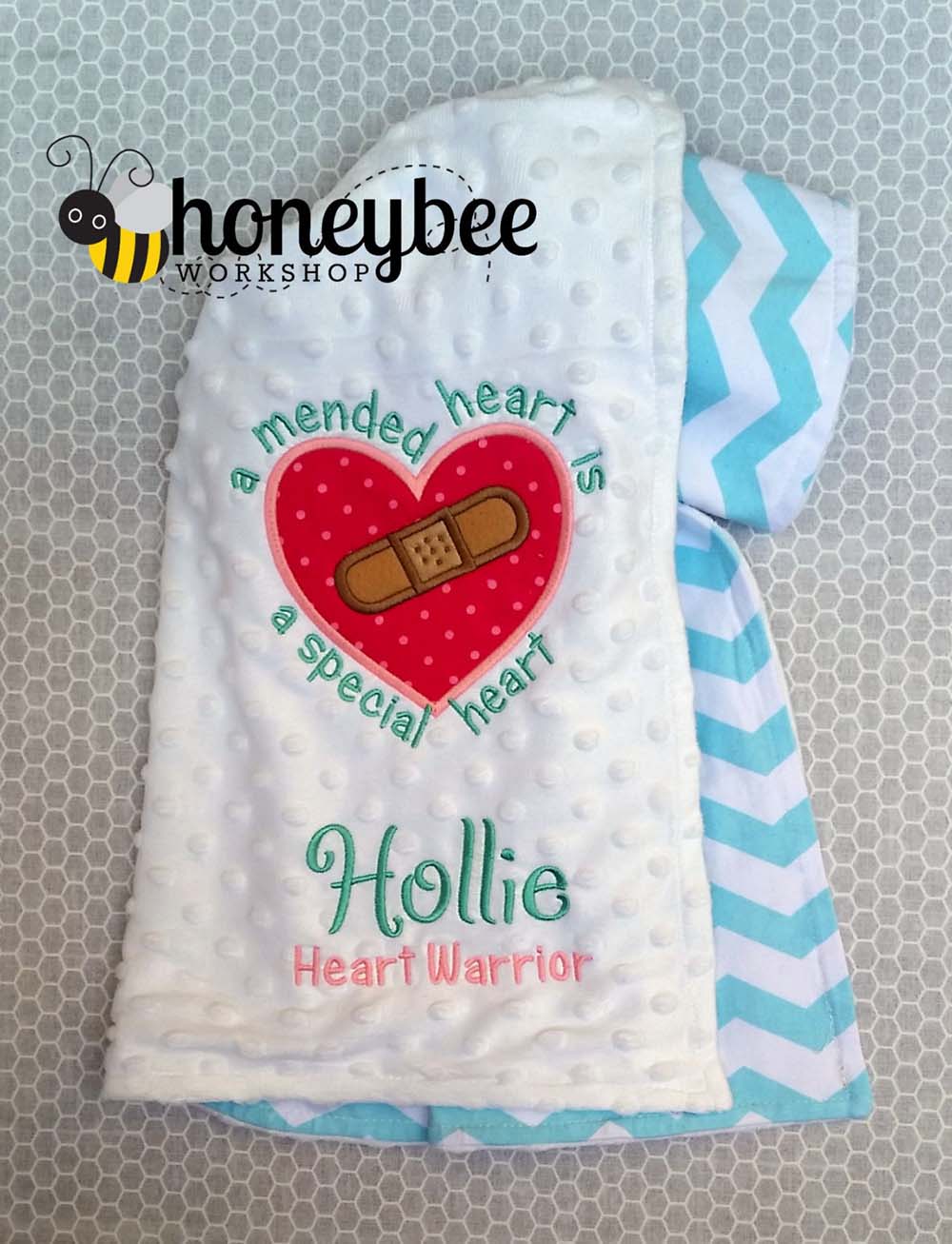 Heart and Bandage Applique - Designs by Little Bee