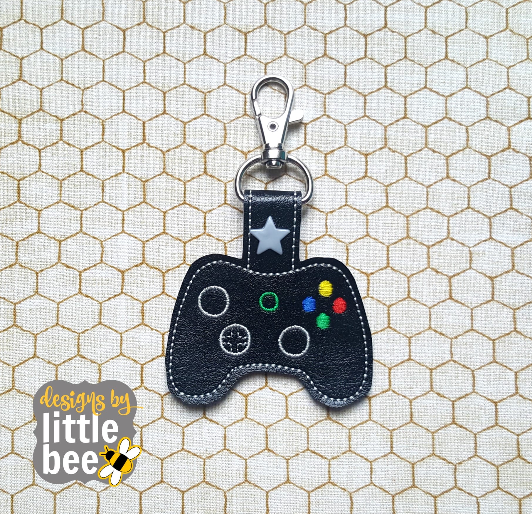 Game Controller X Snap Tab 08 18 2017 - Designs by Little Bee