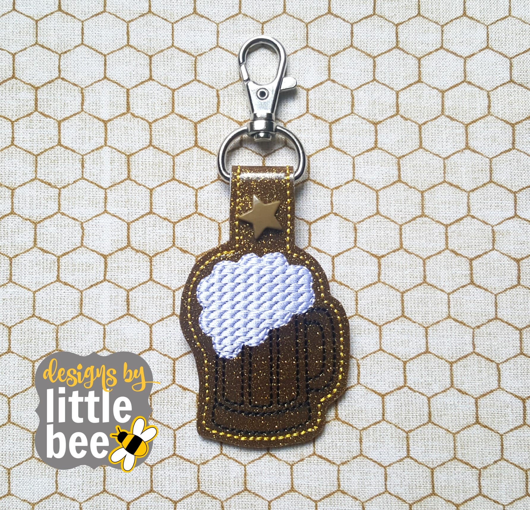 Key Fobs / Snap Tabs - Designs by Little Bee