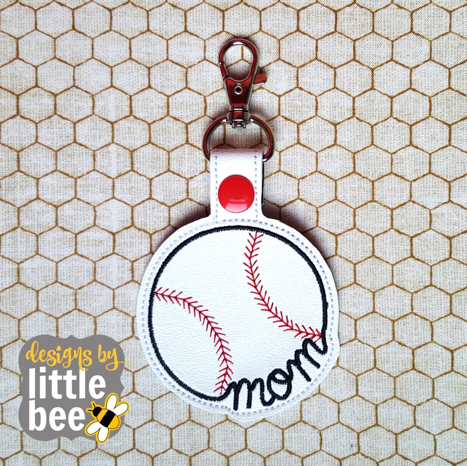 Snap Strap Key Fob Snap Tab - Designs by Little Bee