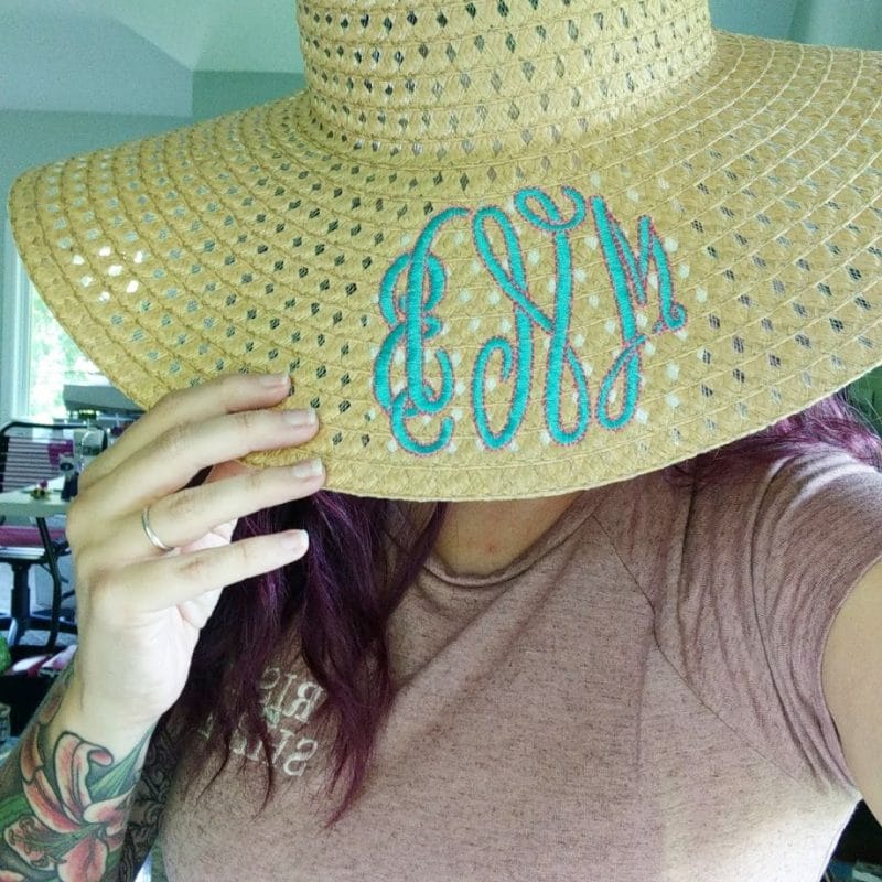 Master Monogram with Outline Font - 4" 5" 7" - Designs by Little Bee