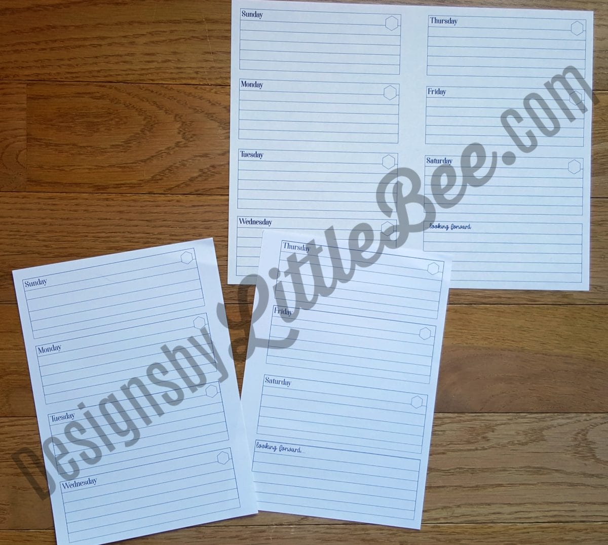 PRINTABLE Embroidery Job Organizer - Designs by Little Bee