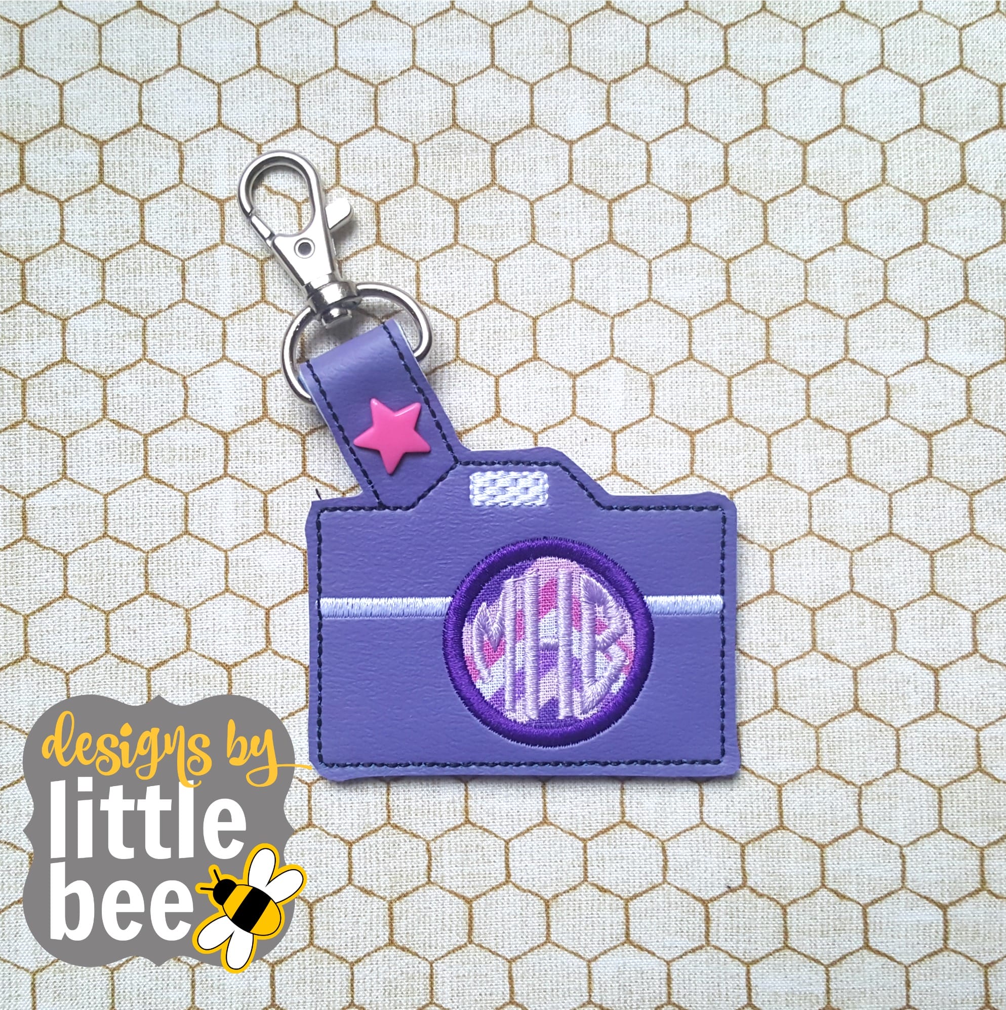 Fishtail Embroidery Font 1" 2" 3" - Designs by Little Bee