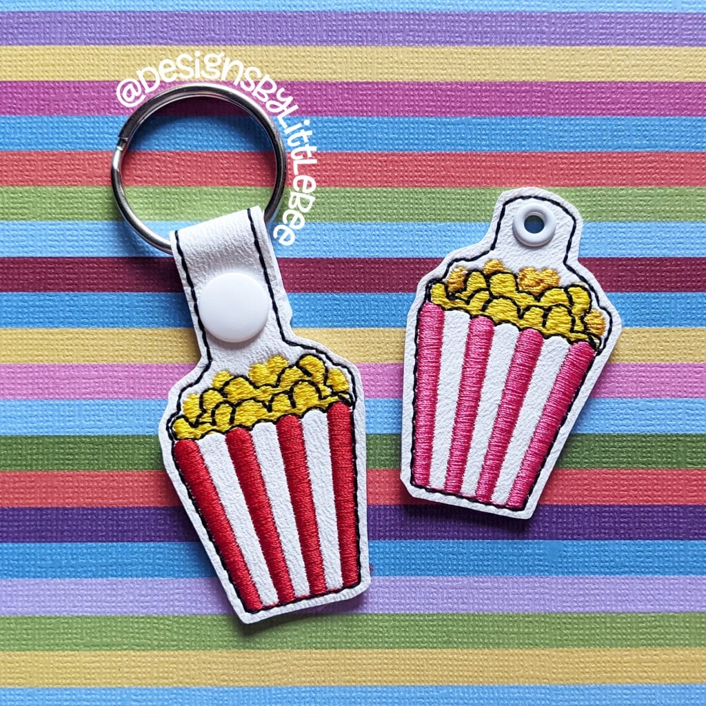 Popcorn Snap Tab & Eyelet - Designs by Little Bee