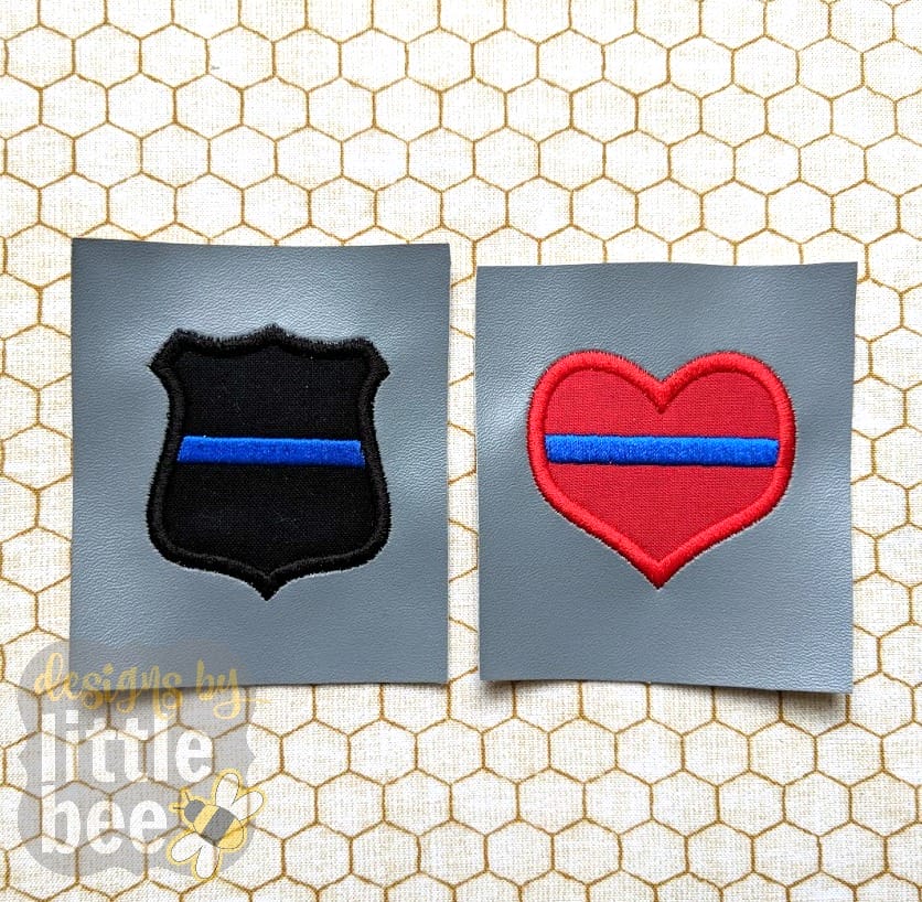 Mini Blue Line Applique - Embroidery Design SET 01 26 2018 - Designs by ...