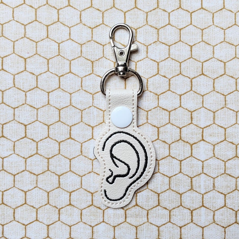 Ear Snap Tab - June 2018 - Designs by Little Bee