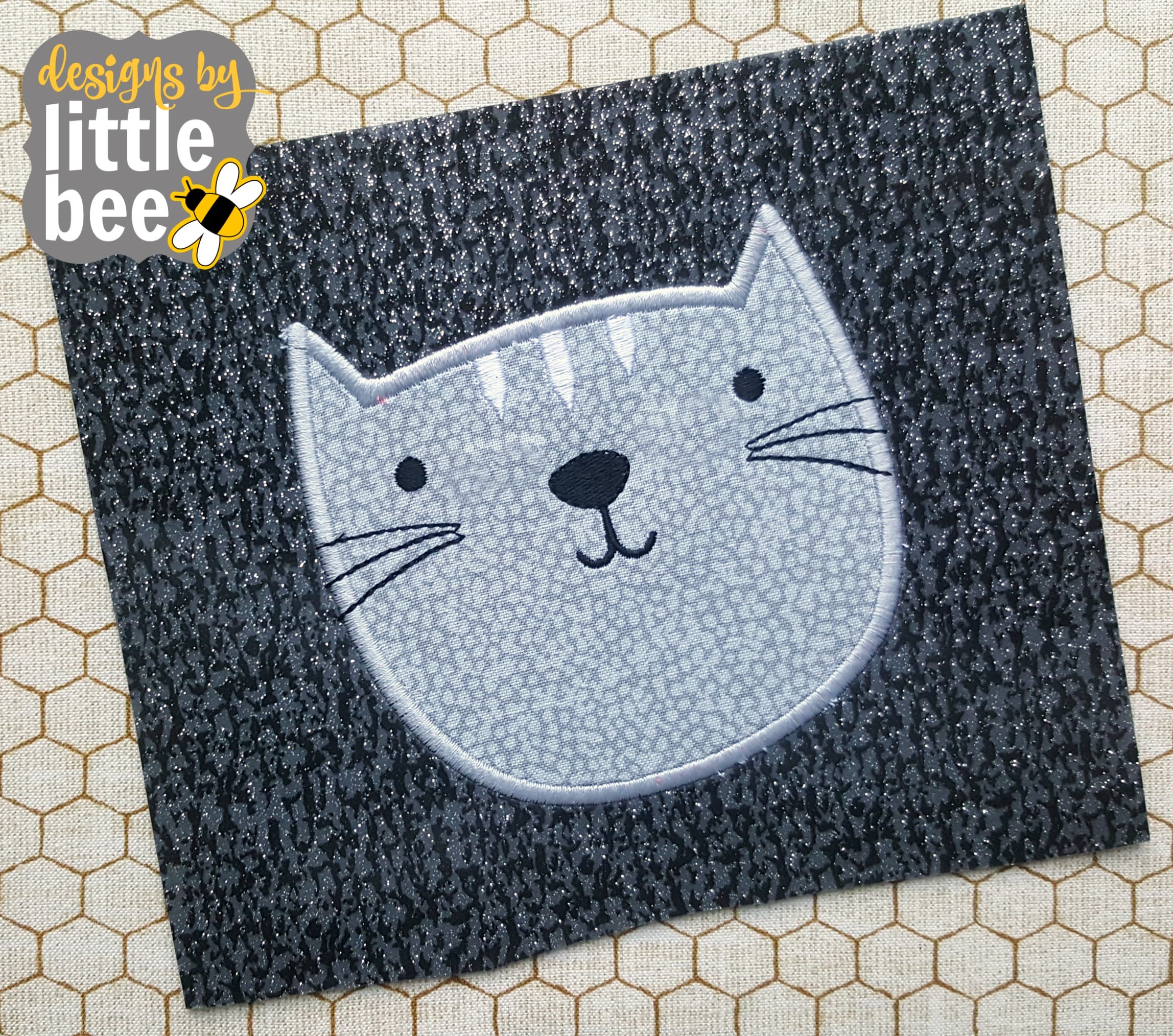Cat Applique - Designs by Little Bee