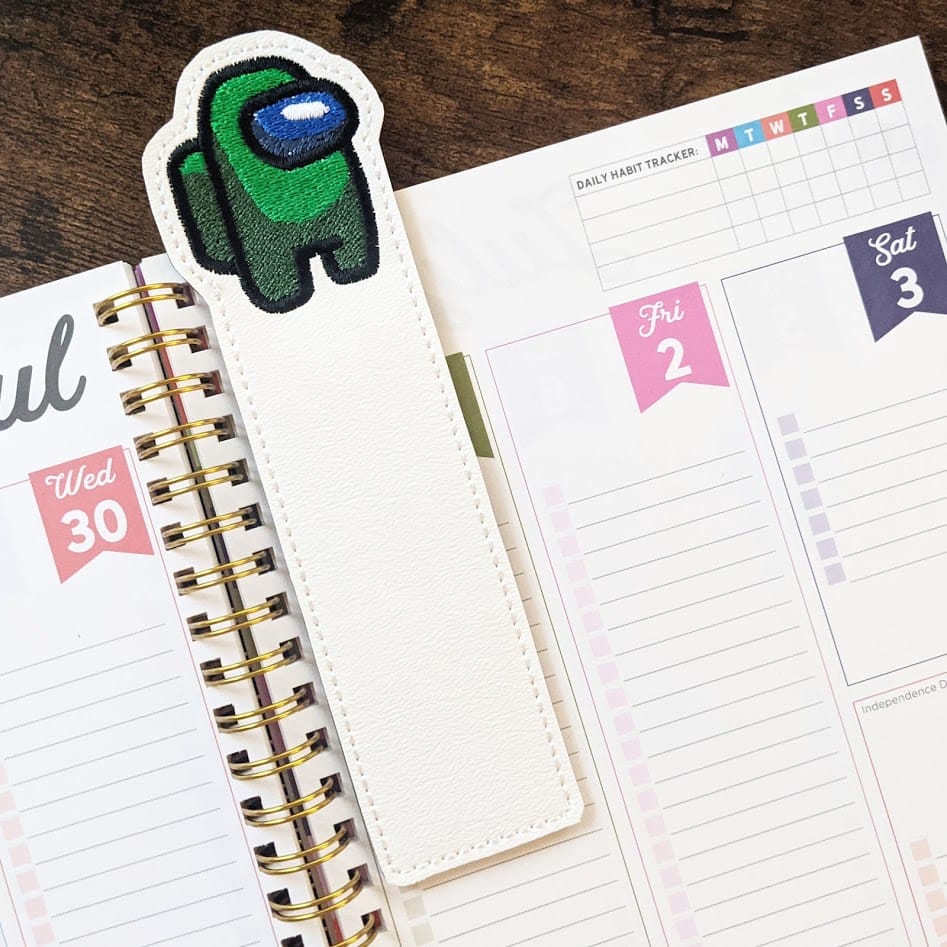 Among Us Bookmark - Designs by Little Bee