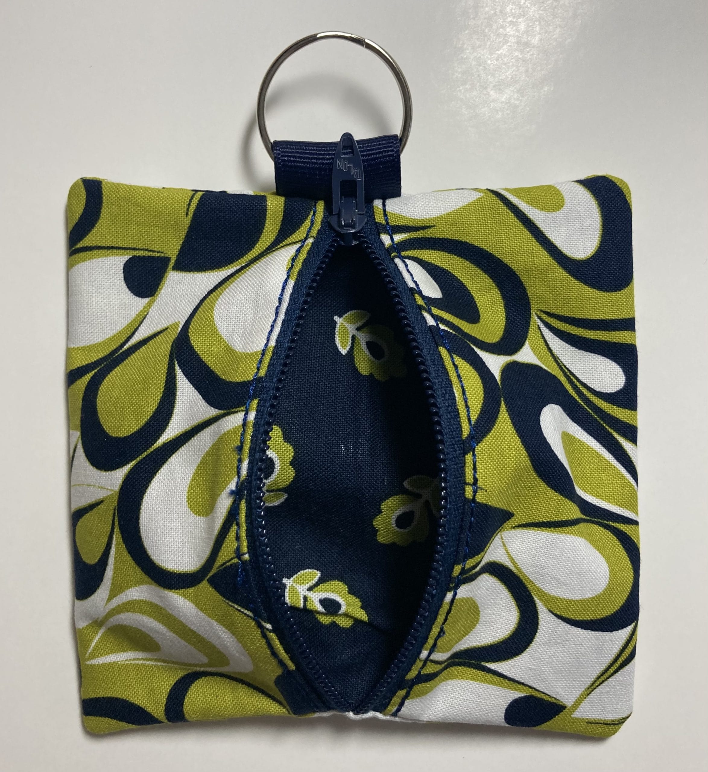 Center Zipper Bag - Fully Lined - Designs by Little Bee