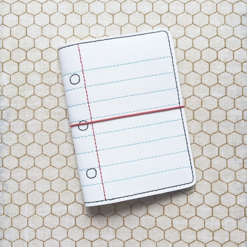 Envelope Mini Composition Book Snap Cover - 6x10 and UP ONLY - Designs ...