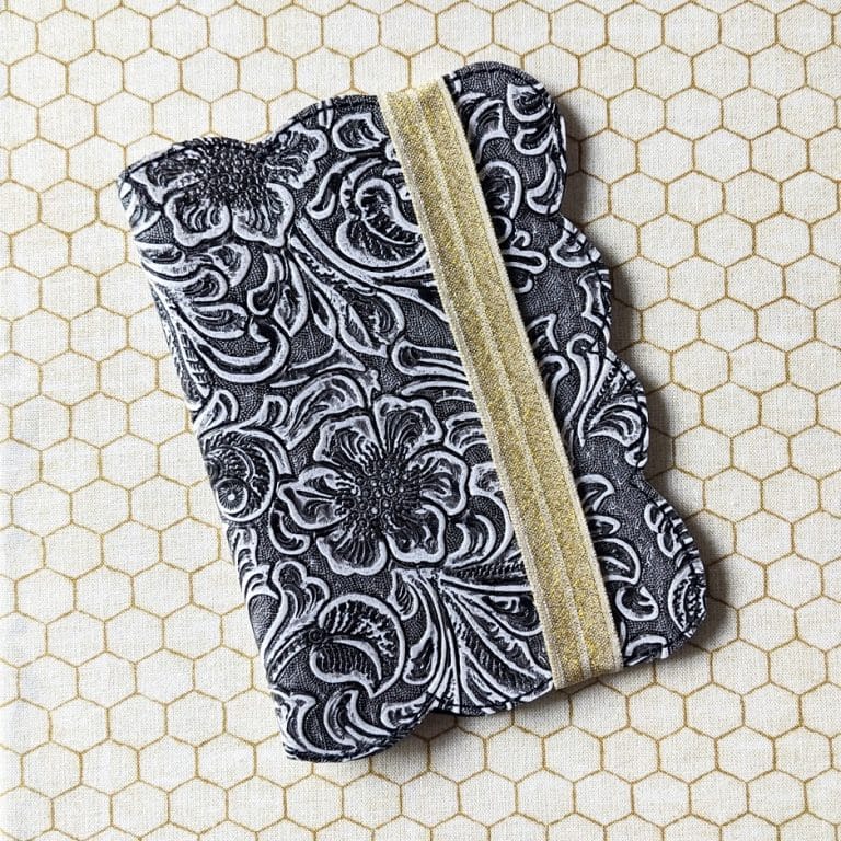 Rainbow & Cloud Mini Composition Book Snap Cover - Designs by Little Bee