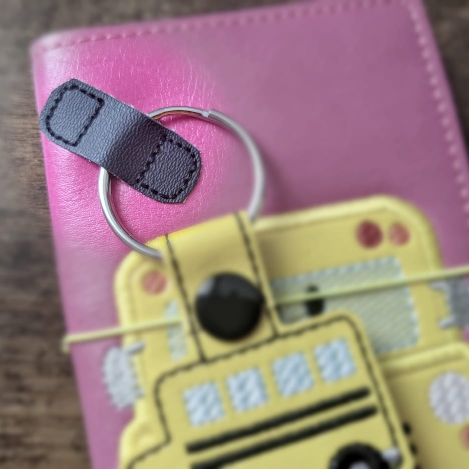Small Key Fob / Accessory Tab - Designs by Little Bee