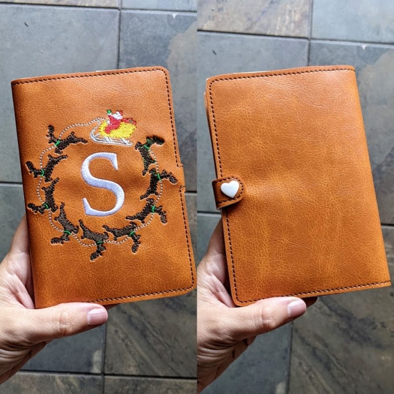 Cross Mini Composition Book Snap Cover - Designs by Little Bee