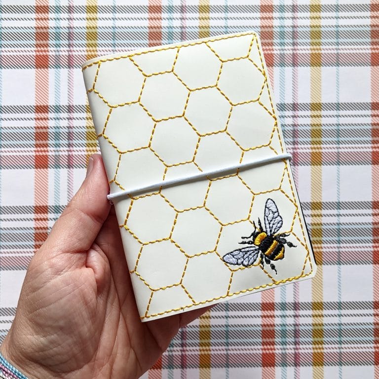 Honeycomb & Bee - Notebook Covers - Designs by Little Bee