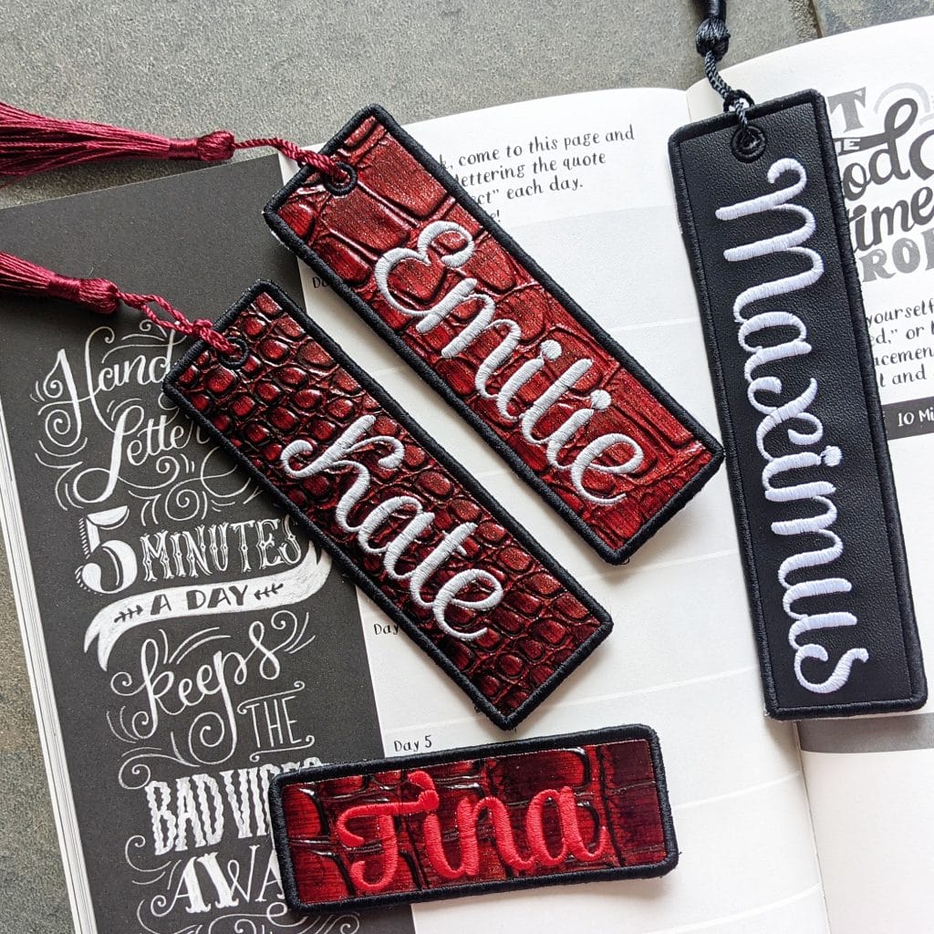 Satin Edge Bookmarks - Blanks - Designs by Little Bee