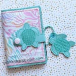 Sea Turtle Mini Composition Book Snap Cover - Designs by Little Bee