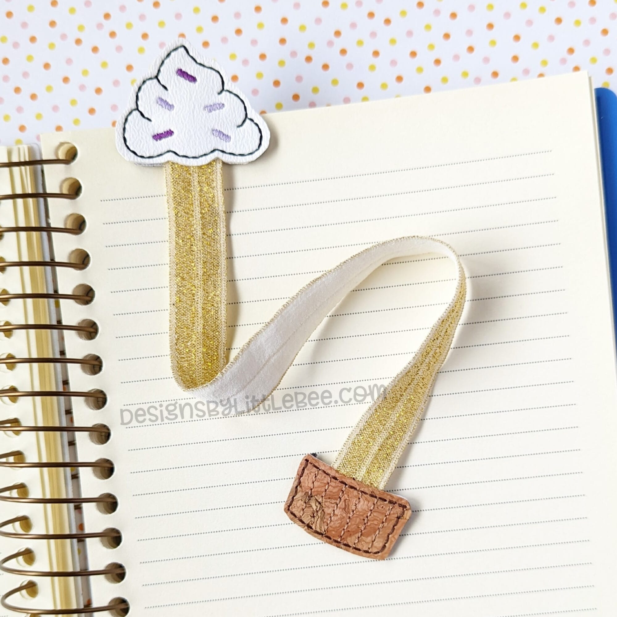 Applique Point Bookmark – Designs by Little Bee