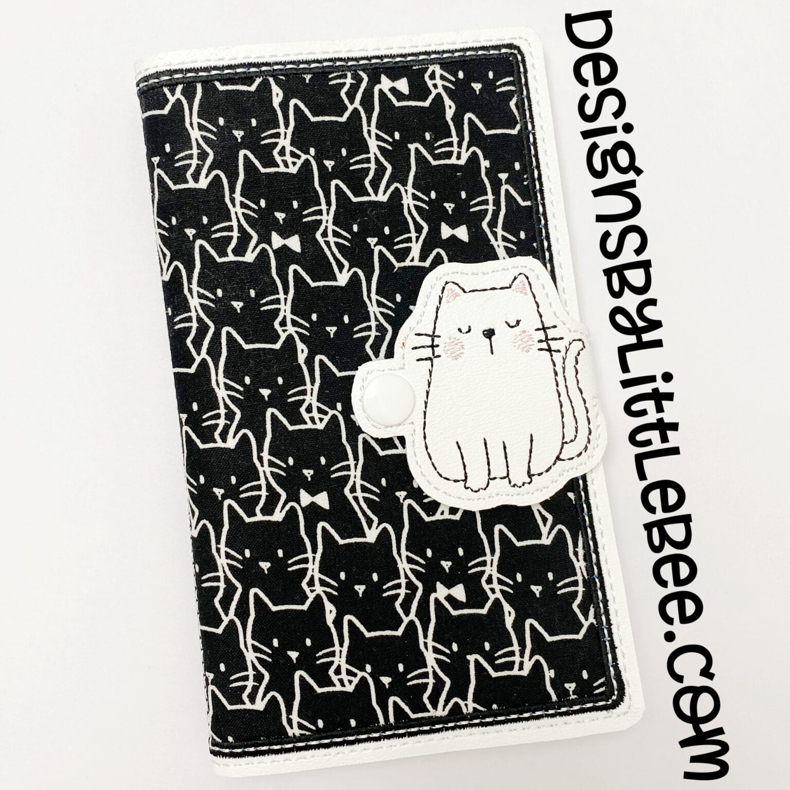 Fancy Cat Pocket Calendar Cover - Designs by Little Bee