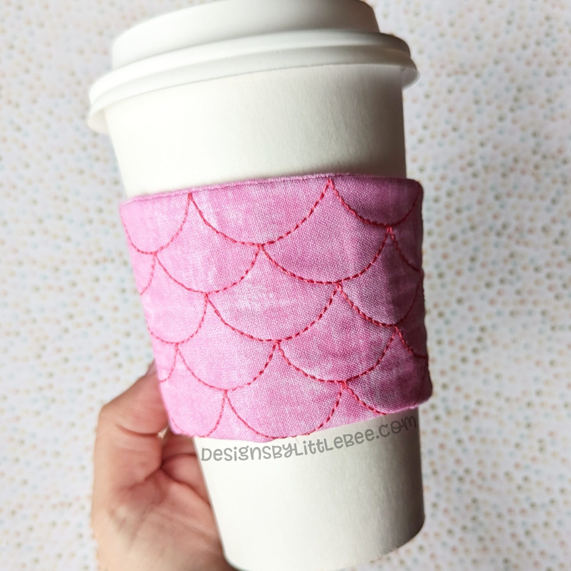 Mermaid Coffee Wrap / Sleeve - Designs by Little Bee