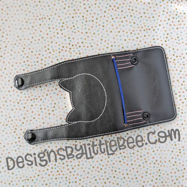 Cat Scratch ID/Card Holder Wallet - Designs by Little Bee