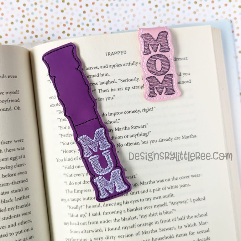 Mom & Mum Foldover Magnetic Bookmark - Designs by Little Bee