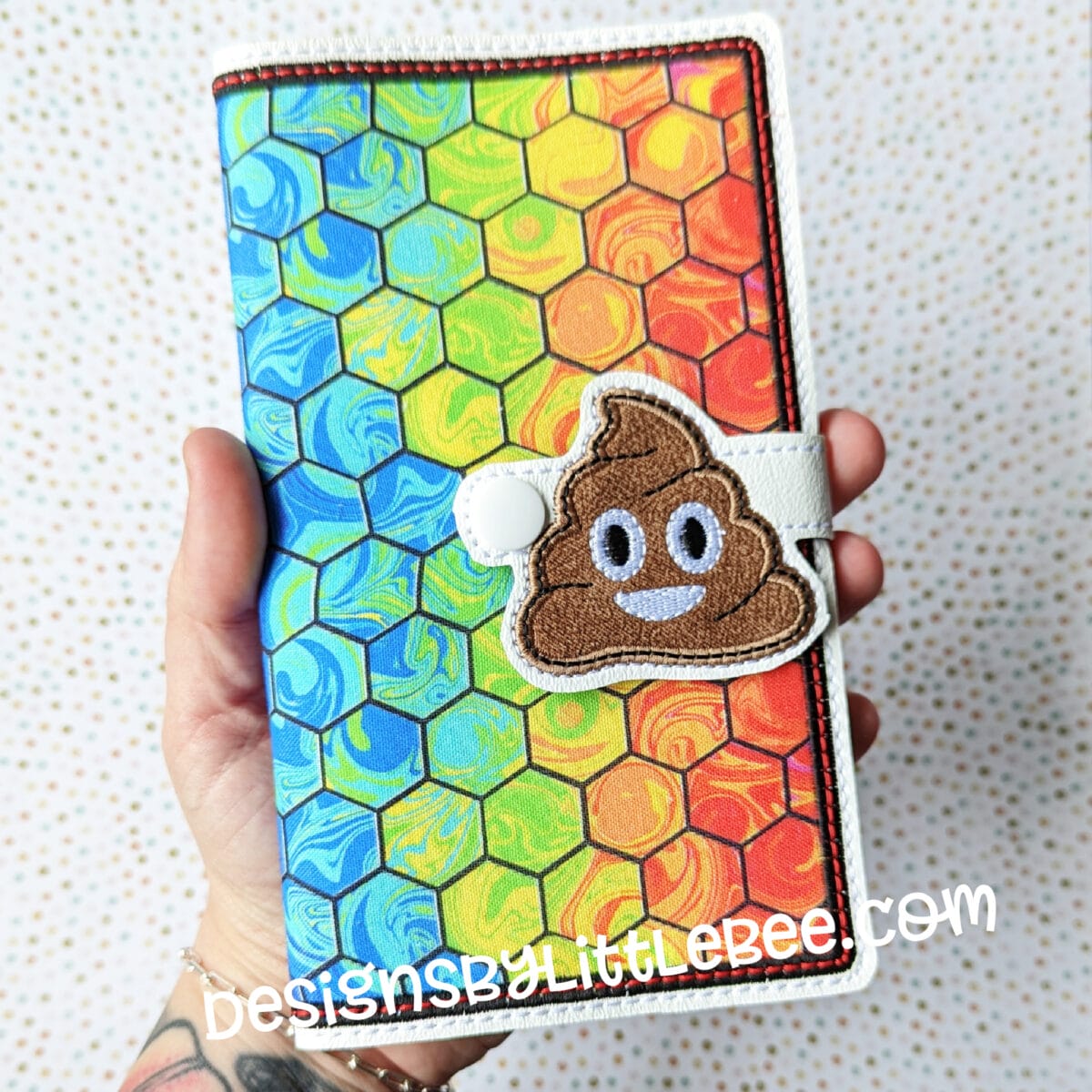 Poop Pocket Calendar Cover - Designs by Little Bee