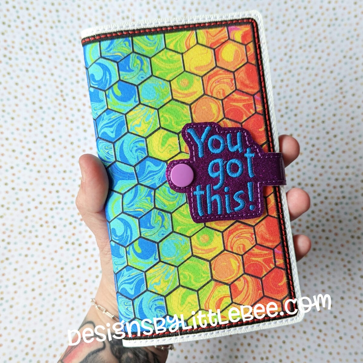 You Got This Pocket Calendar Cover - Designs by Little Bee