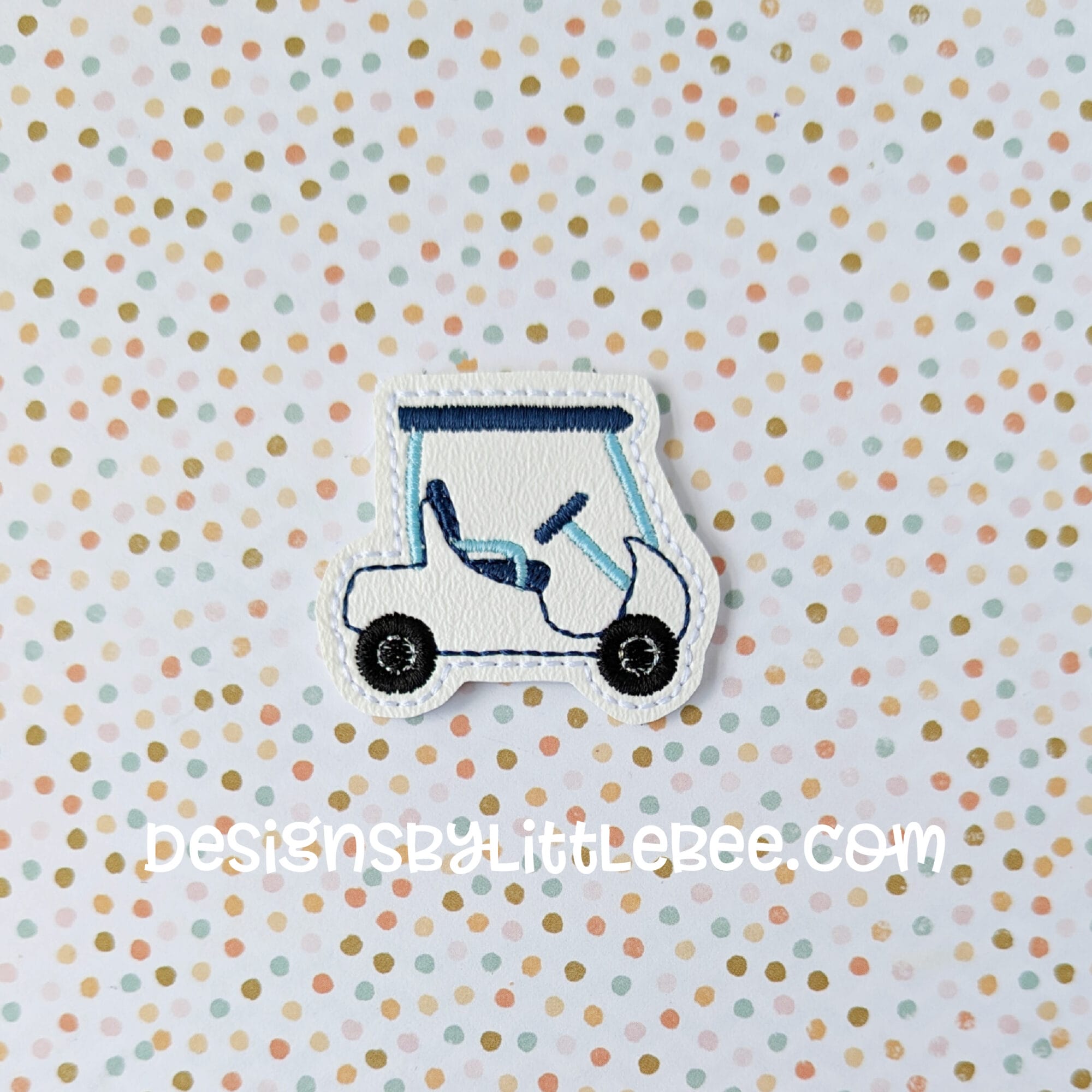 Golf Cart Feltie - Designs by Little Bee