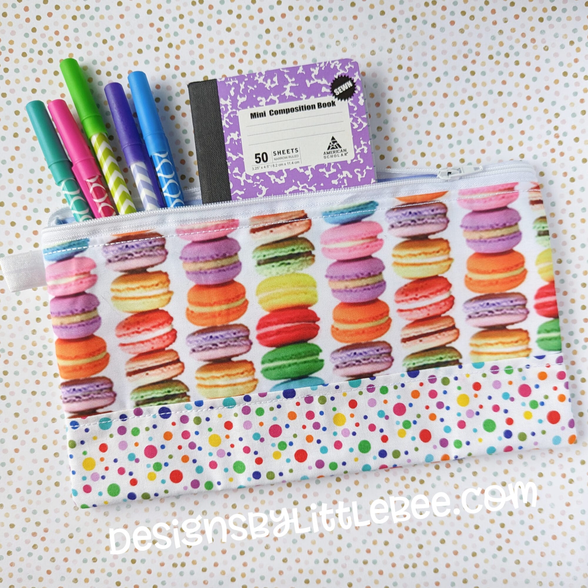 ITH Split Zipper Bag - Horizontal - Designs by Little Bee