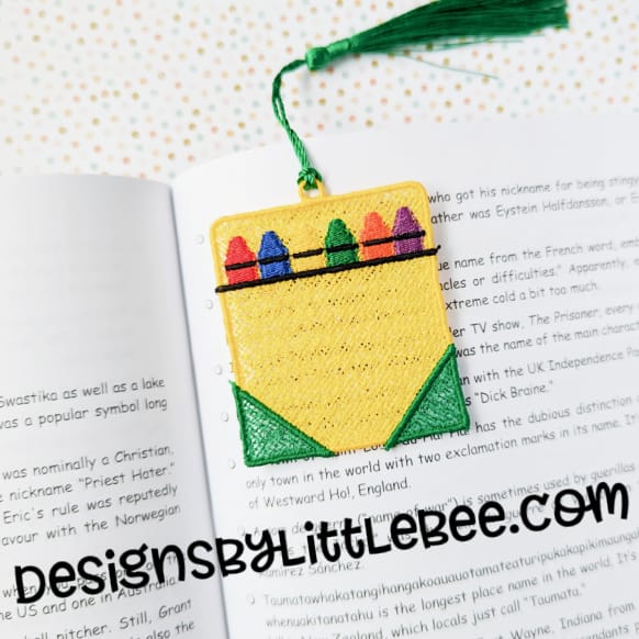 Crayon Box FSL Bookmark - Designs by Little Bee