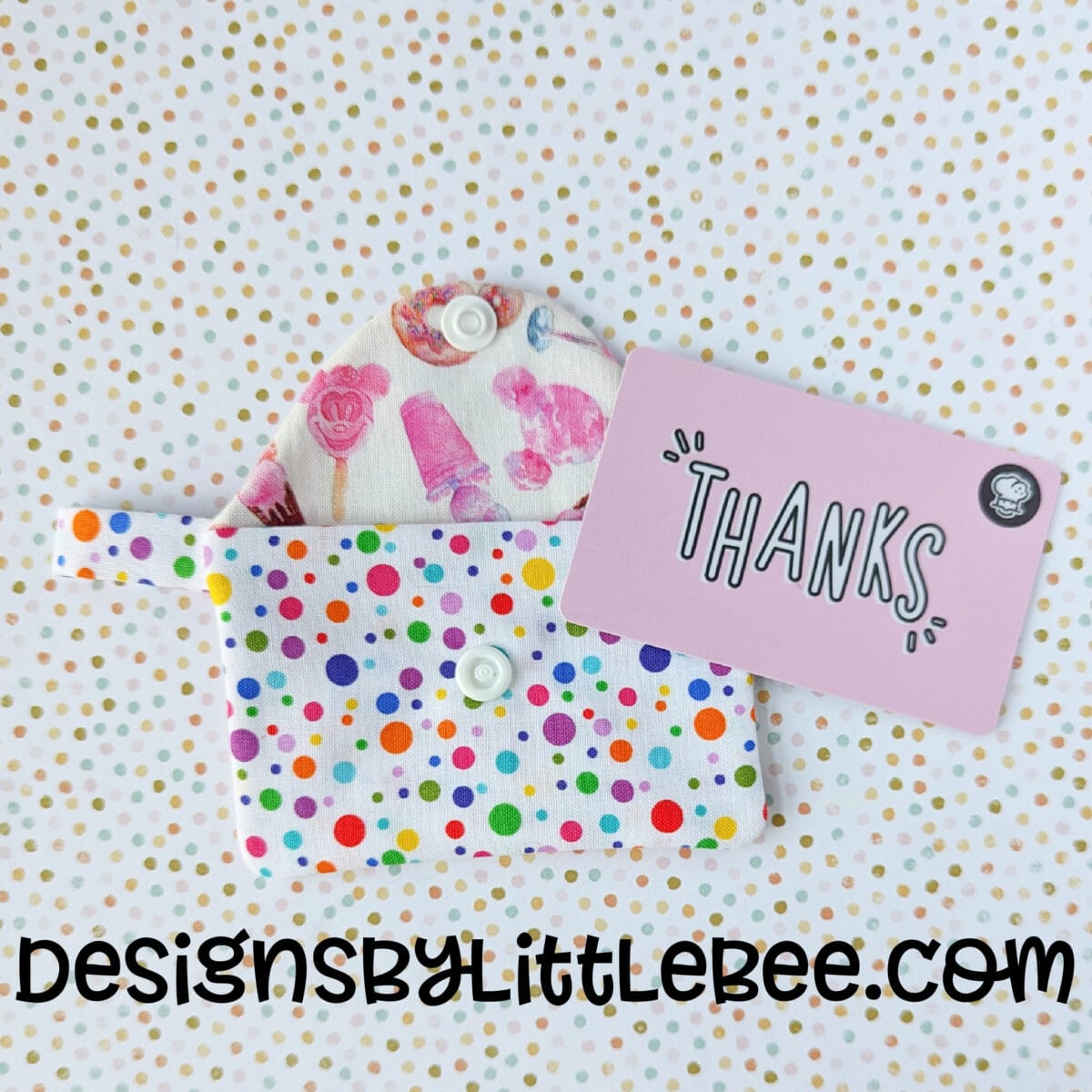 ID Card Snap Bag - Designs by Little Bee