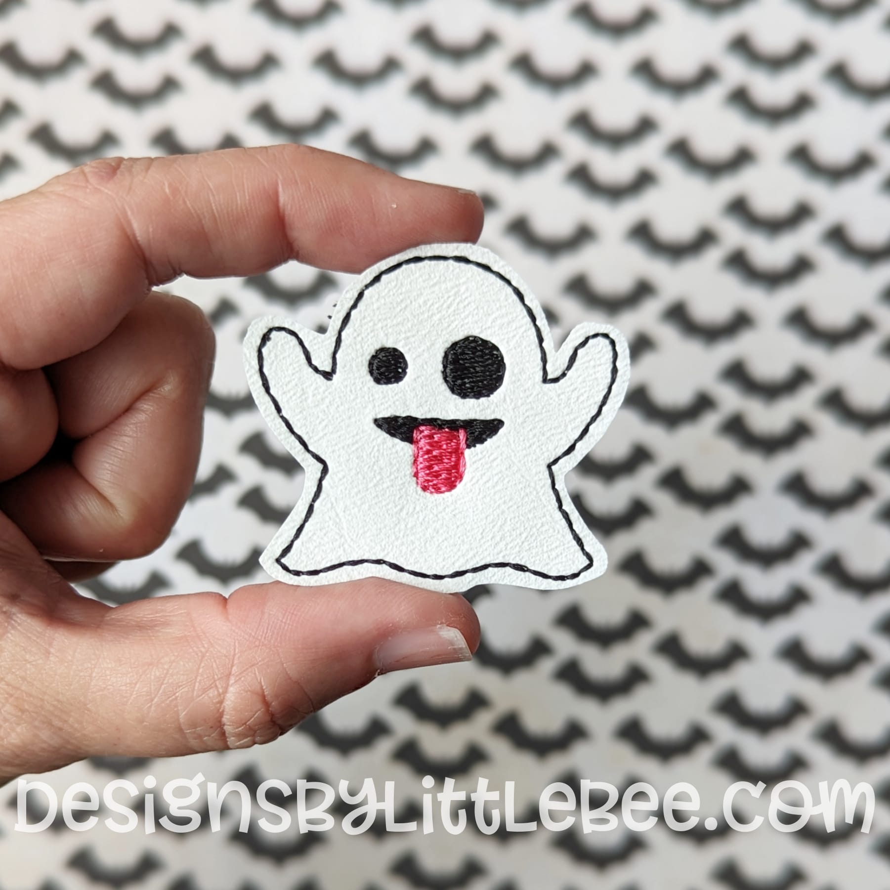 Ghost Feltie - Designs by Little Bee