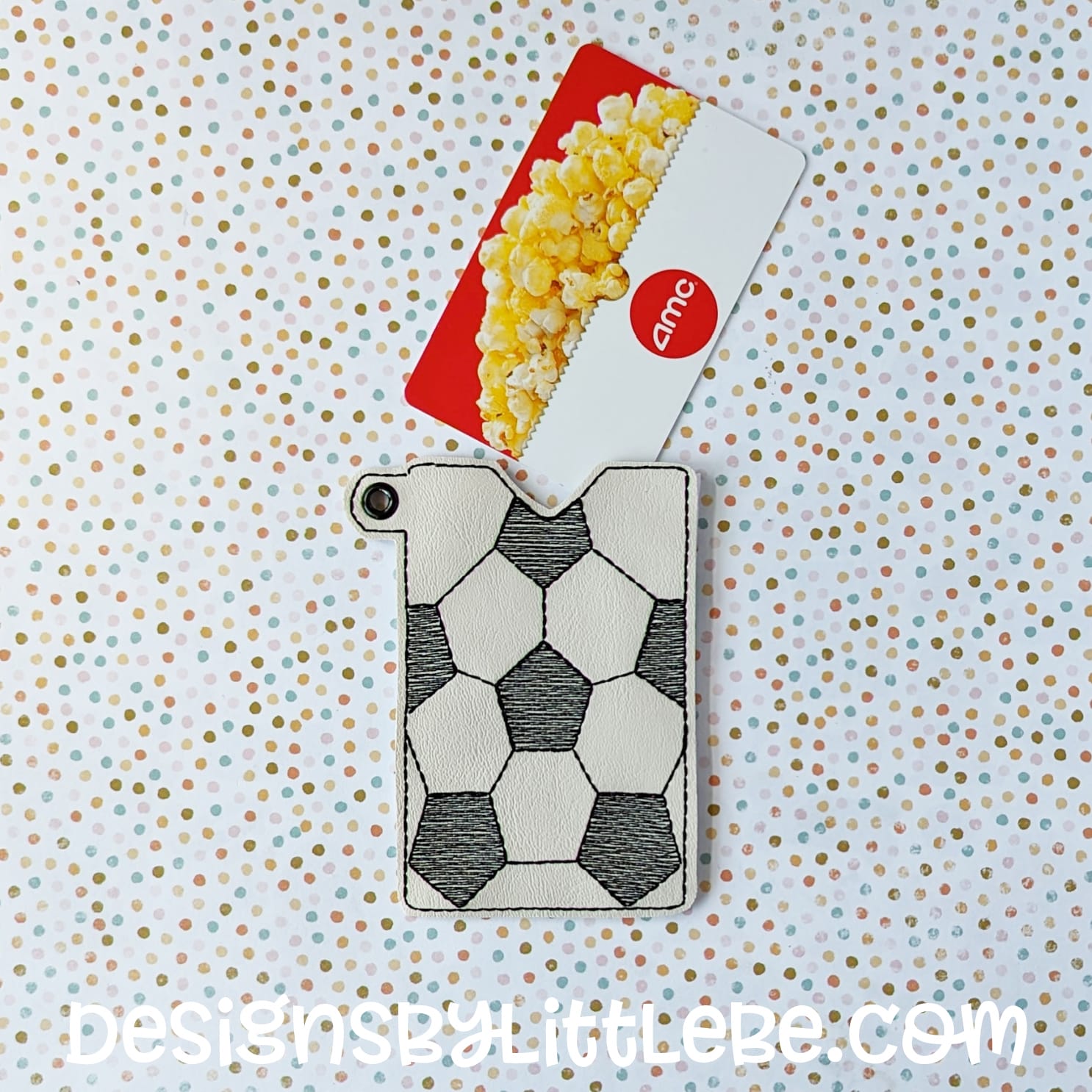 Soccer Gift Card Holder - Designs by Little Bee
