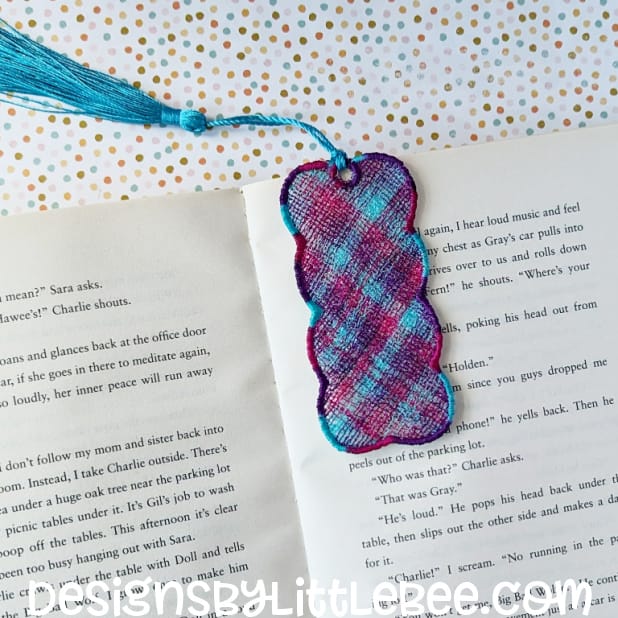 Scalloped FSL Bookmark - Designs by Little Bee
