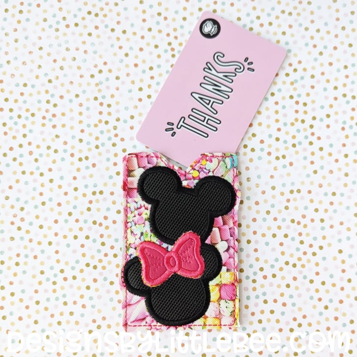 Mouse Gift Card Holder - Designs by Little Bee