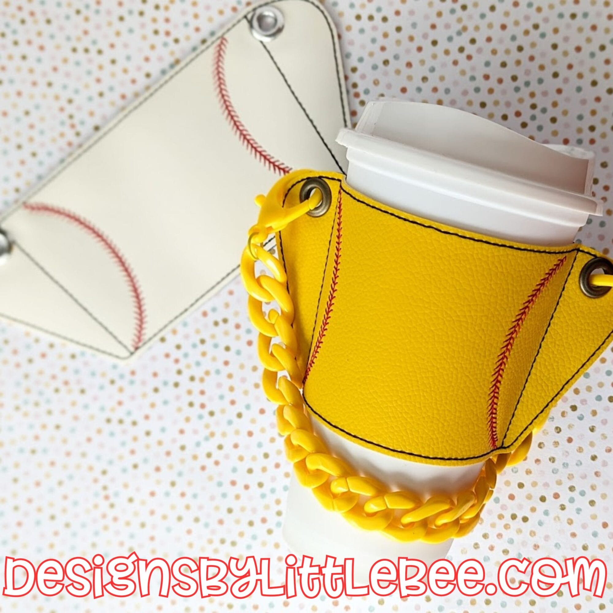 Baseball Coffee Clutch - Designs by Little Bee