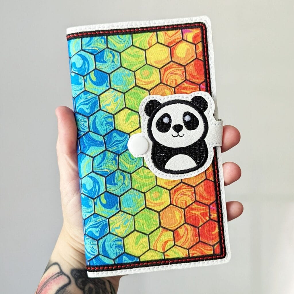 Pudgy Panda Pocket Calendar Cover - Designs by Little Bee