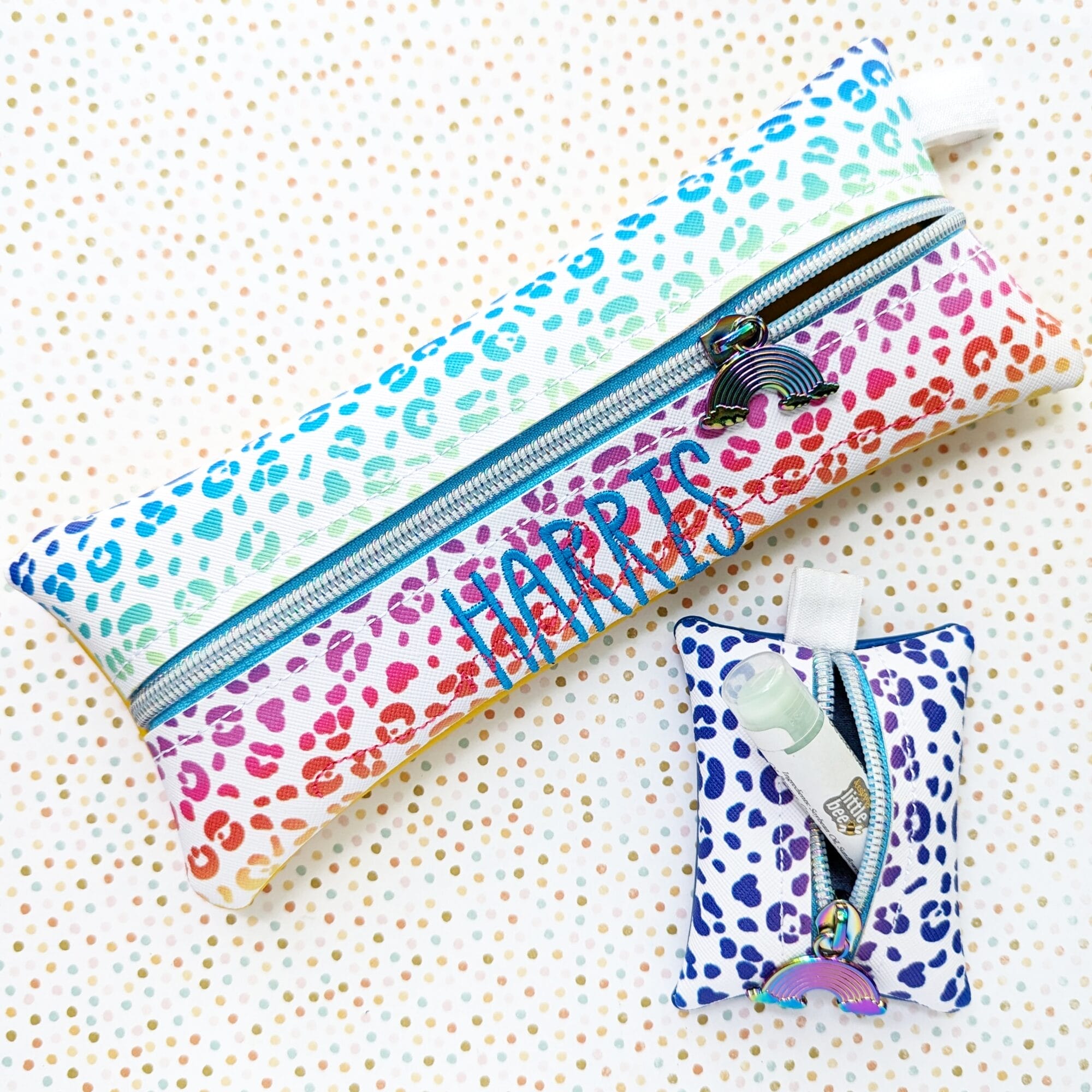 Tall Skinny Vinyl Zipper Bag for Size 5 Zipper - Designs by Little Bee