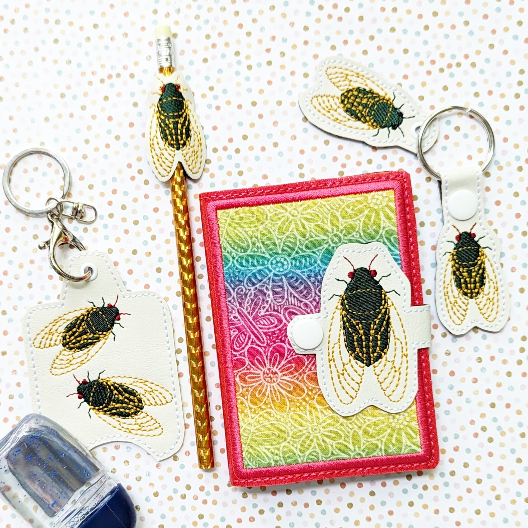 Cicada ITH Design Set - Designs by Little Bee