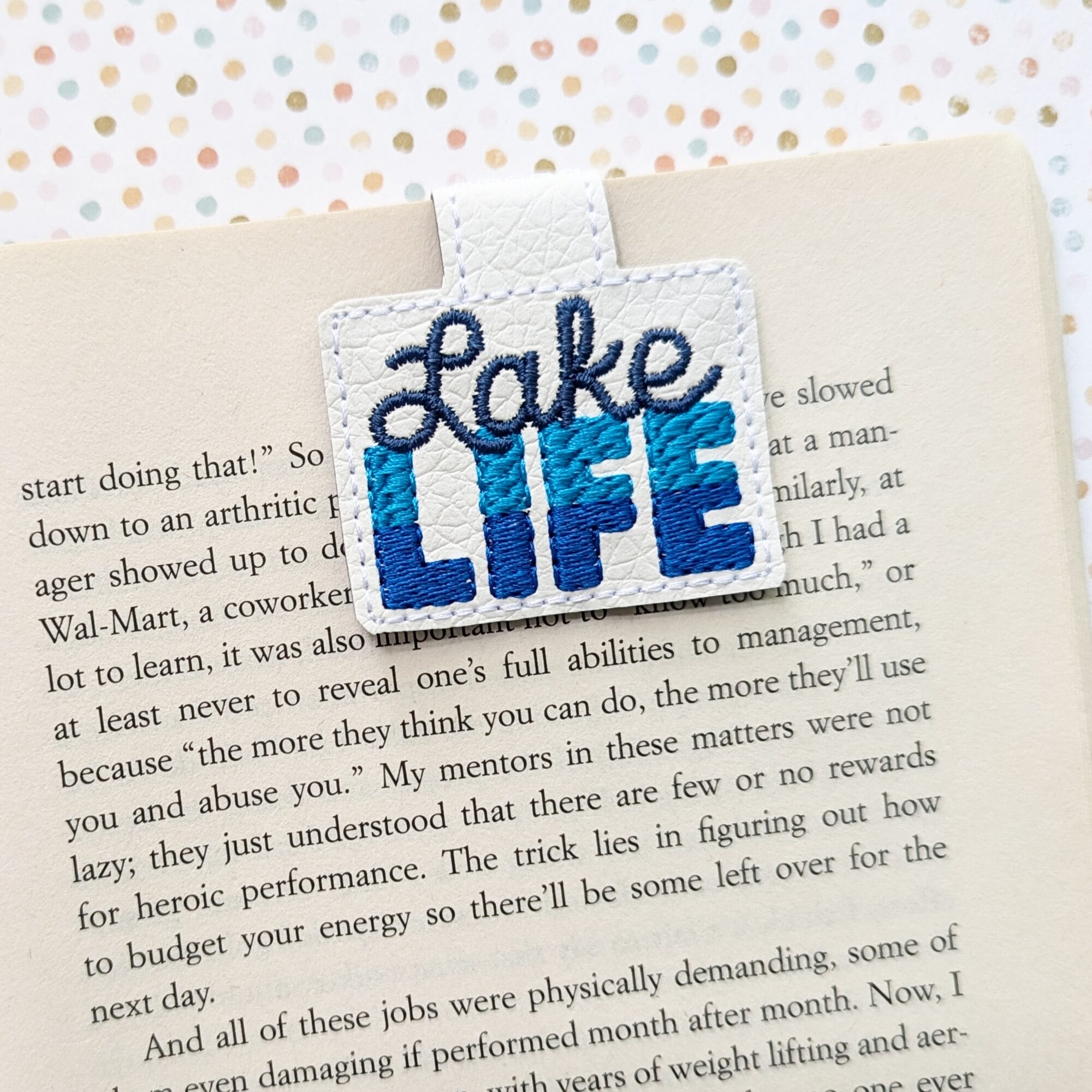 Lake Life Foldover Magnetic Bookmark - Designs by Little Bee