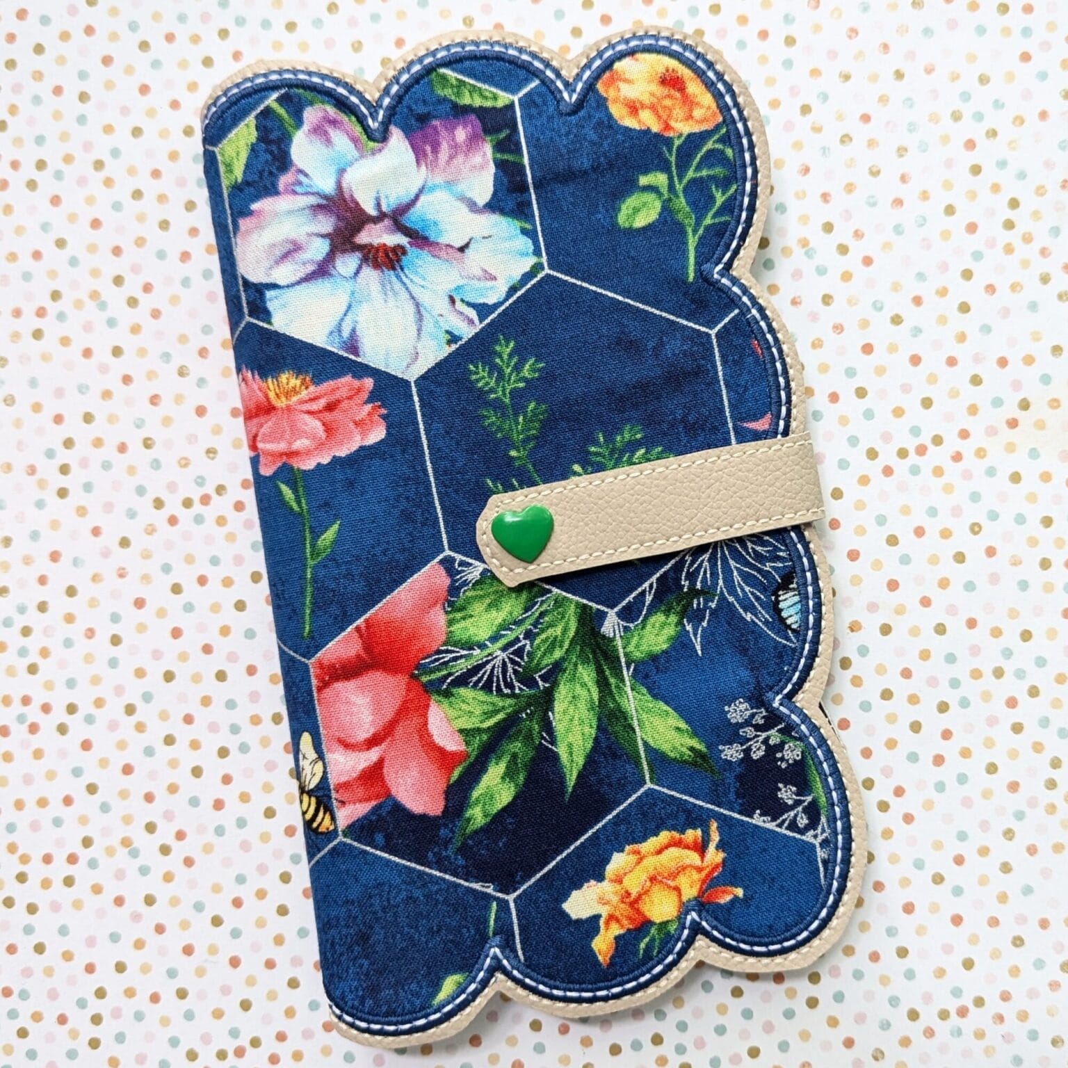 Scalloped Pocket Calendar Cover - Designs by Little Bee